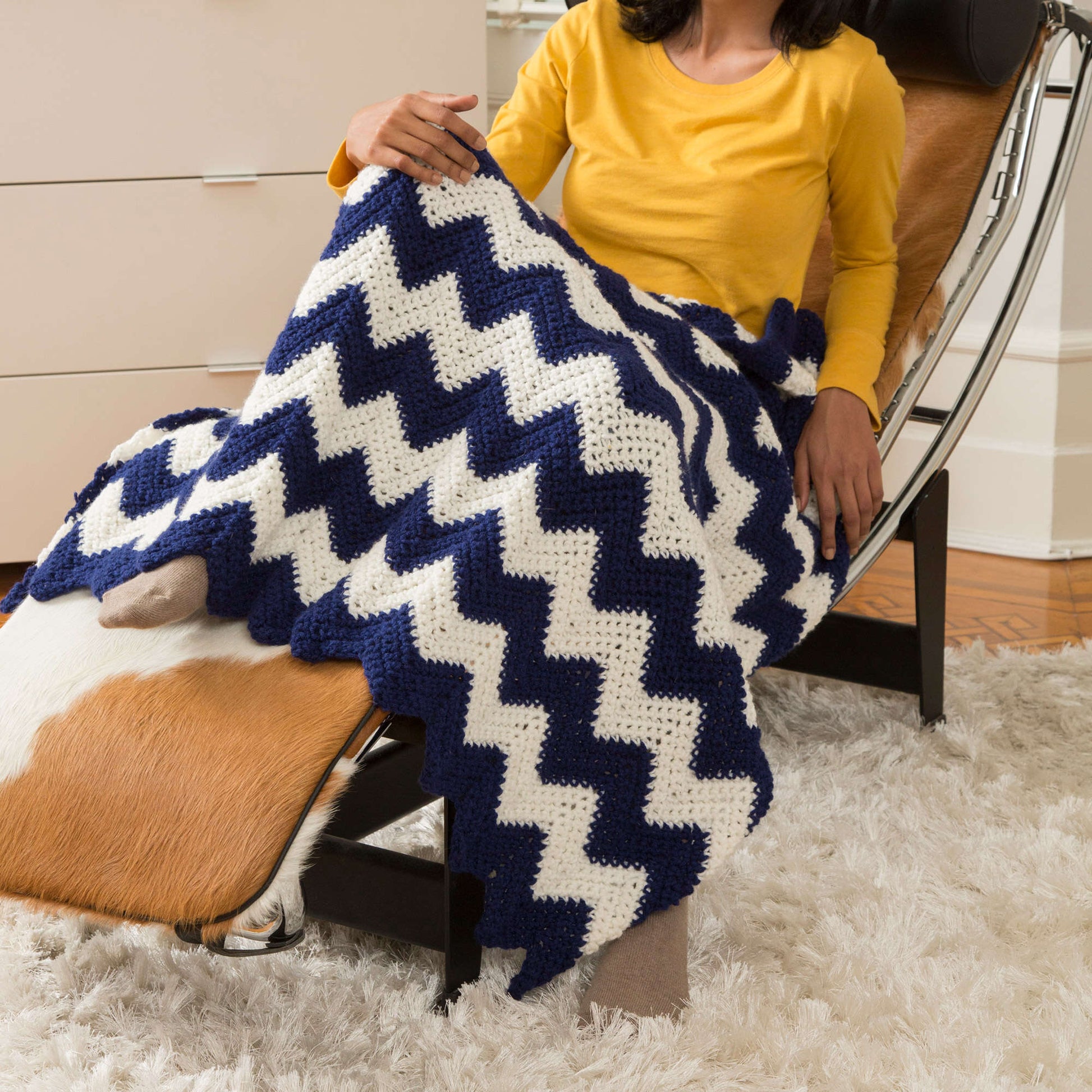 Easy Crochet Chevron Blanket Pattern Easy Chevron Blanket Crochet