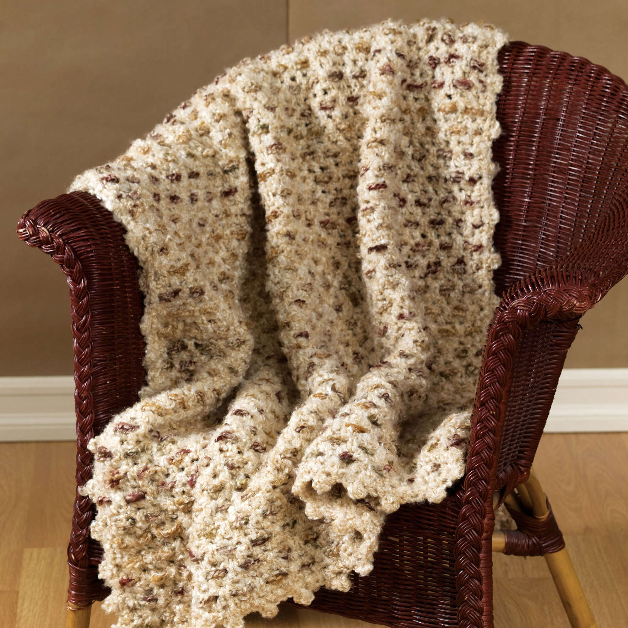 Free Red Heart Delightful Afghan Crochet Pattern | Yarnspirations