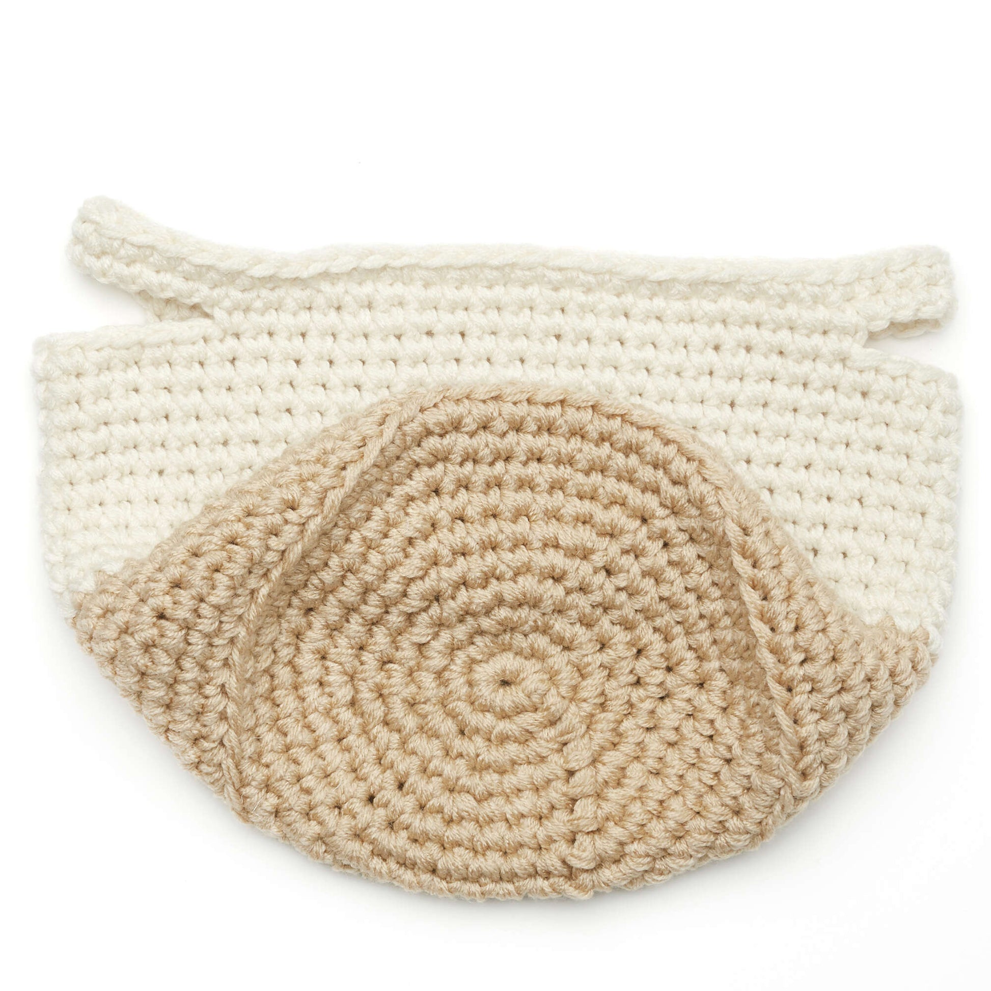 Free Easy Red Heart Color-Block Storage Baskets Crochet Pattern ...