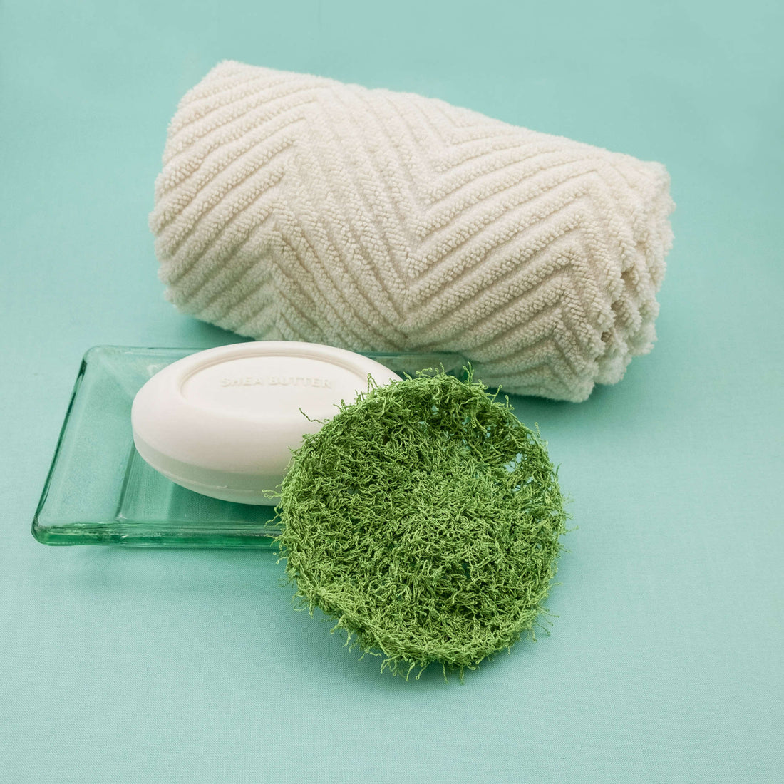 Free Beginner Red Heart Circle Scrubby Crochet Pattern | Yarnspirations