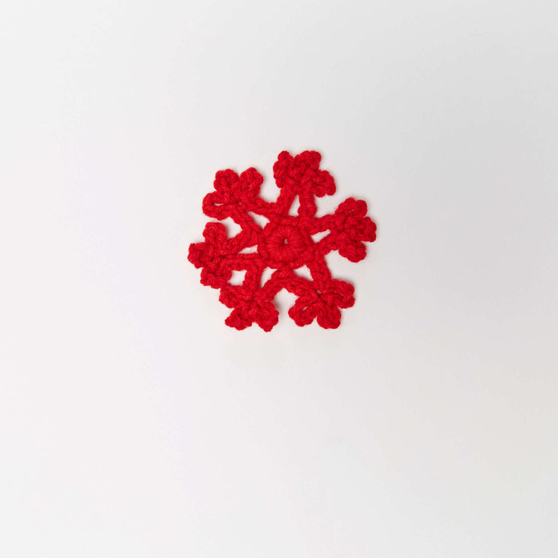 Free Experienced Red Heart Crocheted Snowflake Table Runner Crochet ...
