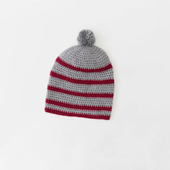 Free Easy Red Heart Beginner Striped Hat Crochet Pattern | Yarnspirations