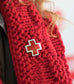 Free Easy Red Heart Red Heart Cares Knit Cowl Knit Pattern | Yarnspirations