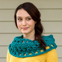 Free Easy Red Heart Red Heart Cares Cowl Knitting Pattern | Yarnspirations