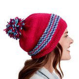 Free Easy Red Heart Rainbow Hat Knitting Pattern | Yarnspirations