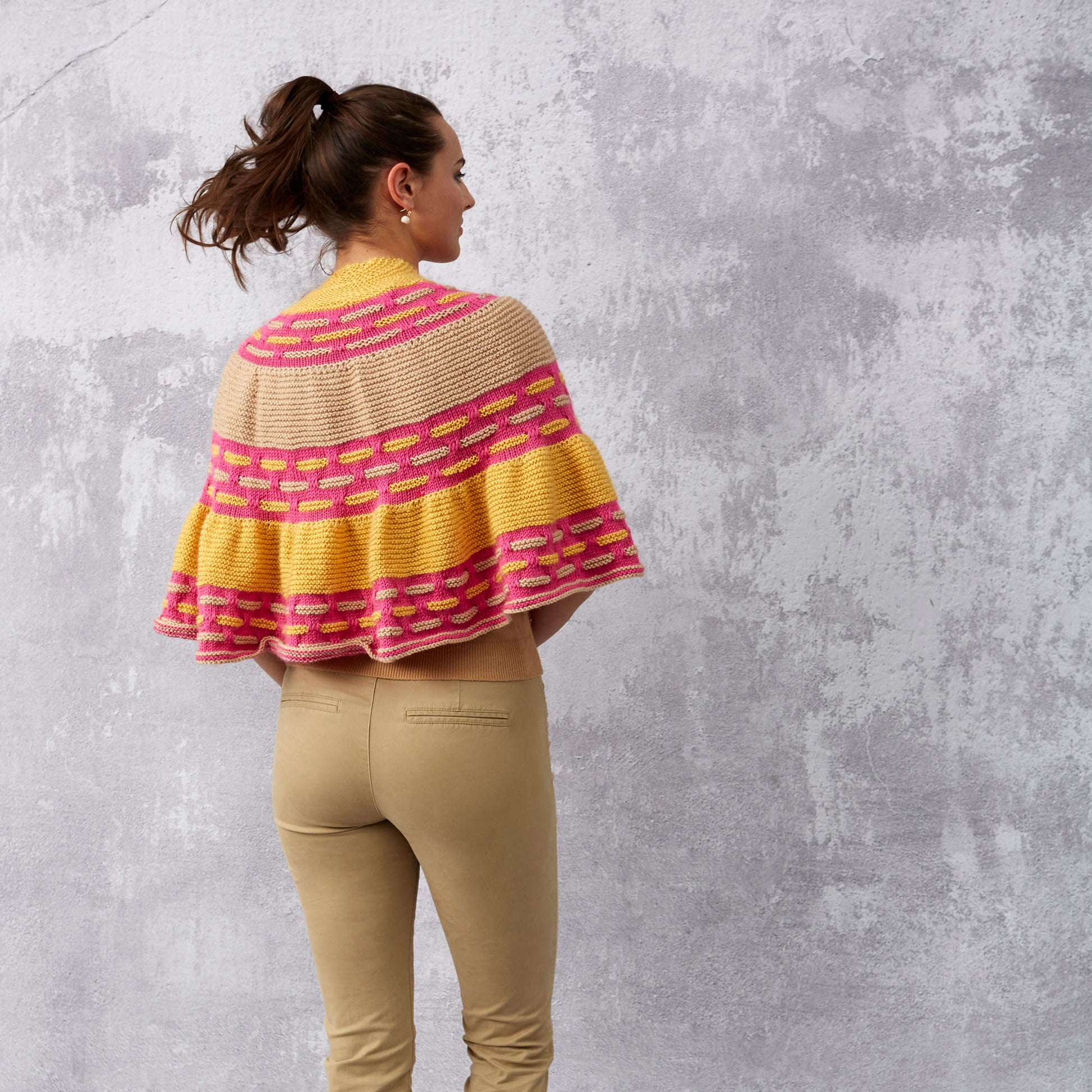 Free Red Heart Spring Ribbons Shawl Knitting Pattern | Yarnspirations