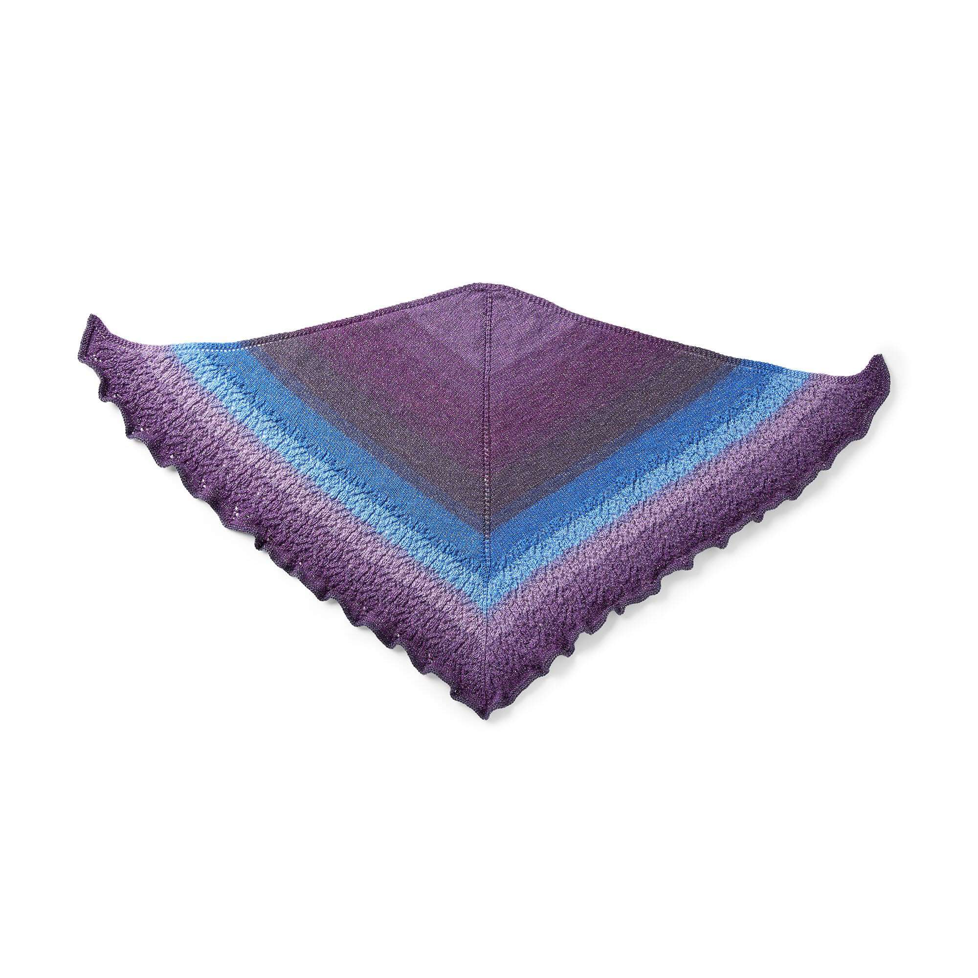 Free Red Heart Sparking Lace Shawl Knitting Pattern | Yarnspirations