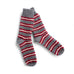 Free Red Heart Cozy Striped Socks Knitting Pattern | Yarnspirations