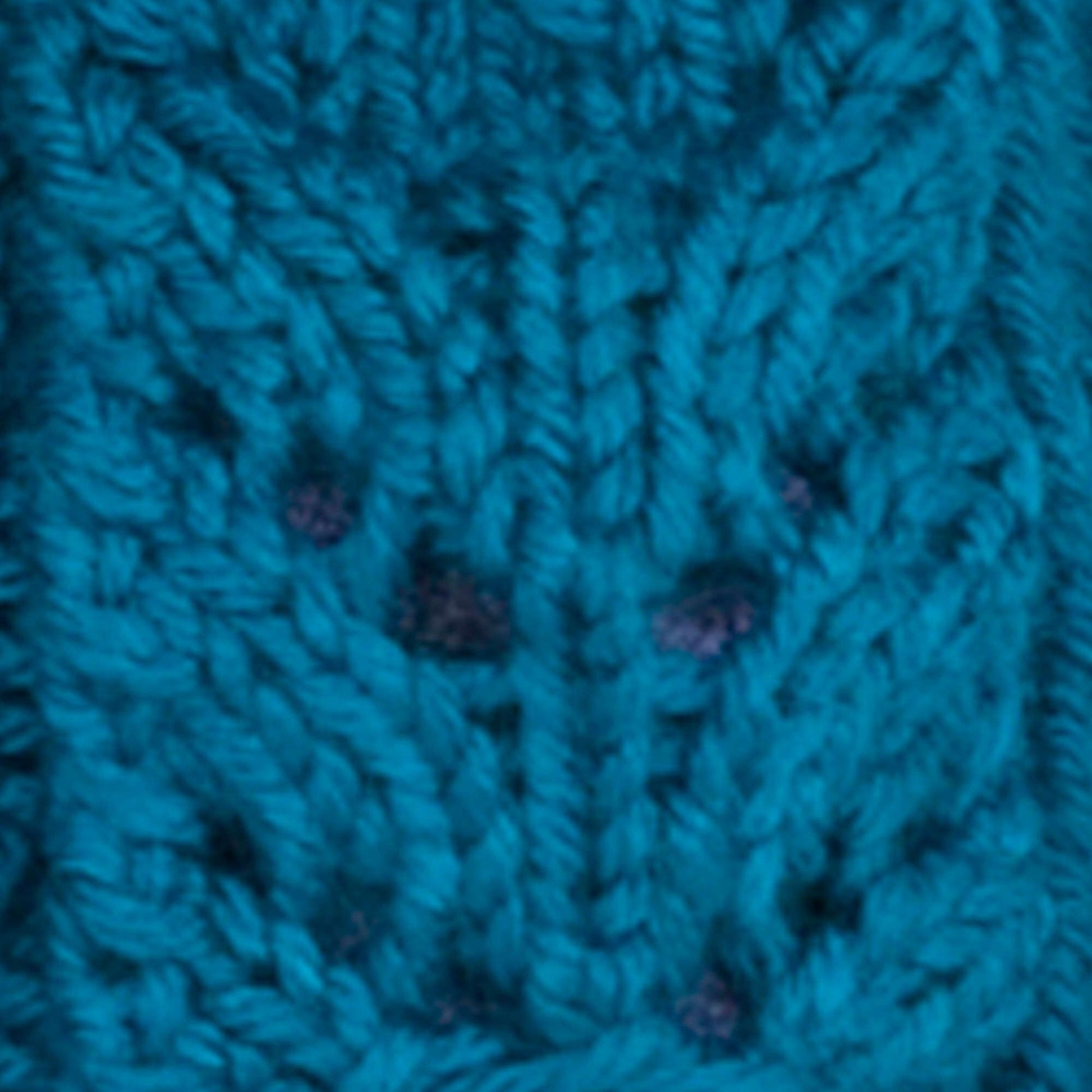 Free Easy Red Heart Lacy Leaf Hat & Mittens Knitting Pattern ...