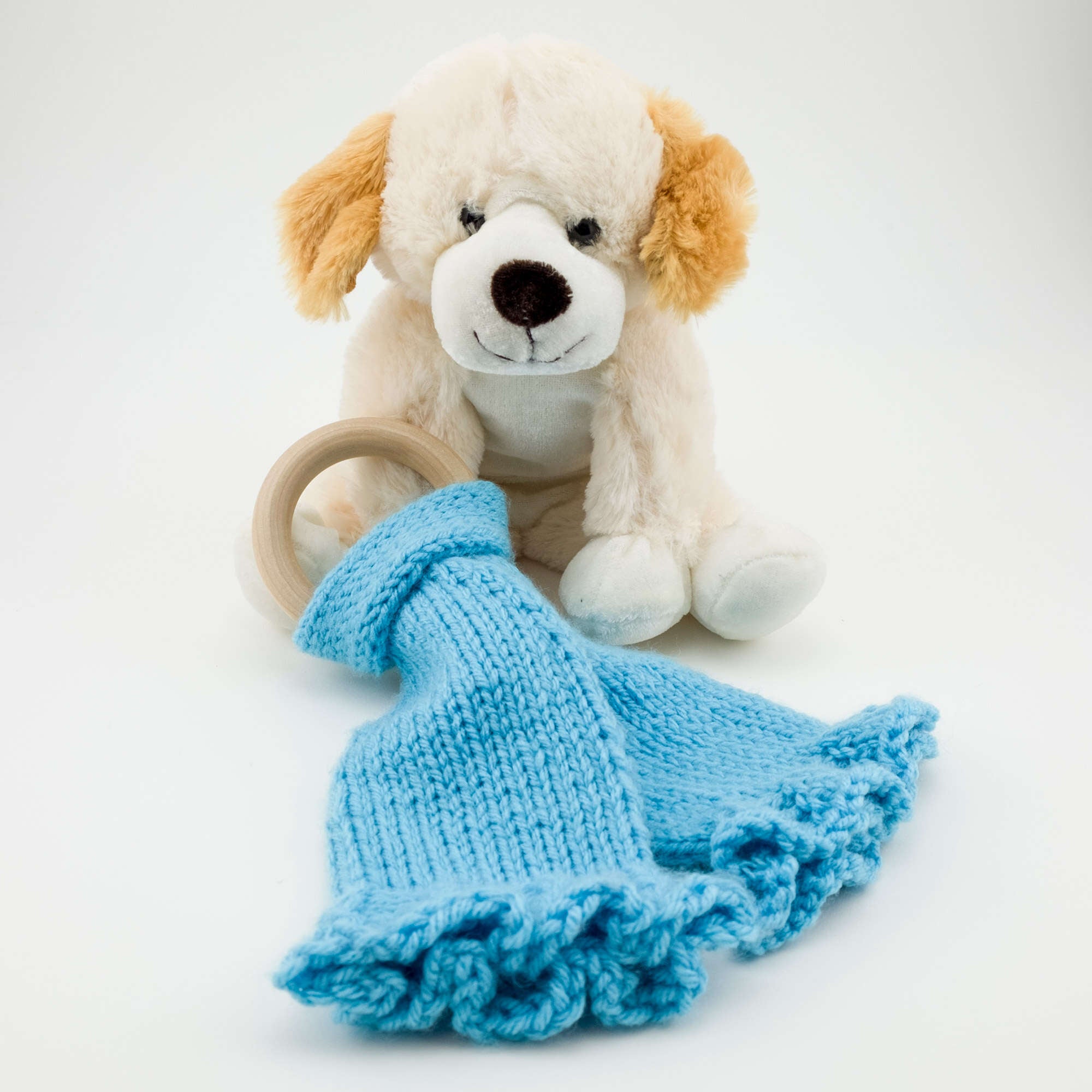 Free Easy Red Heart Lovey Teether Knitting Pattern | Yarnspirations