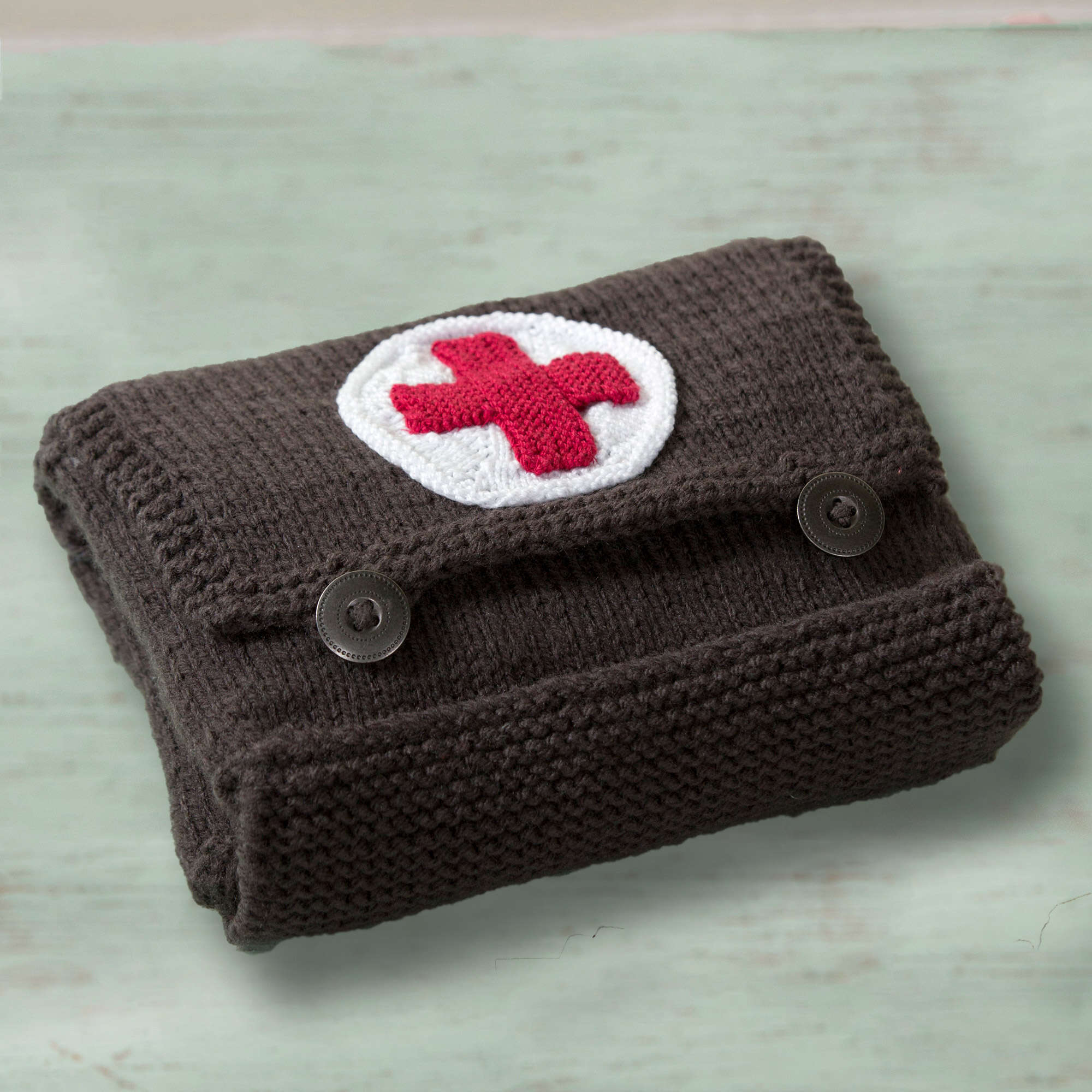 Free Red Heart Red Heart Cares First Aid Kit Knitting Pattern ...