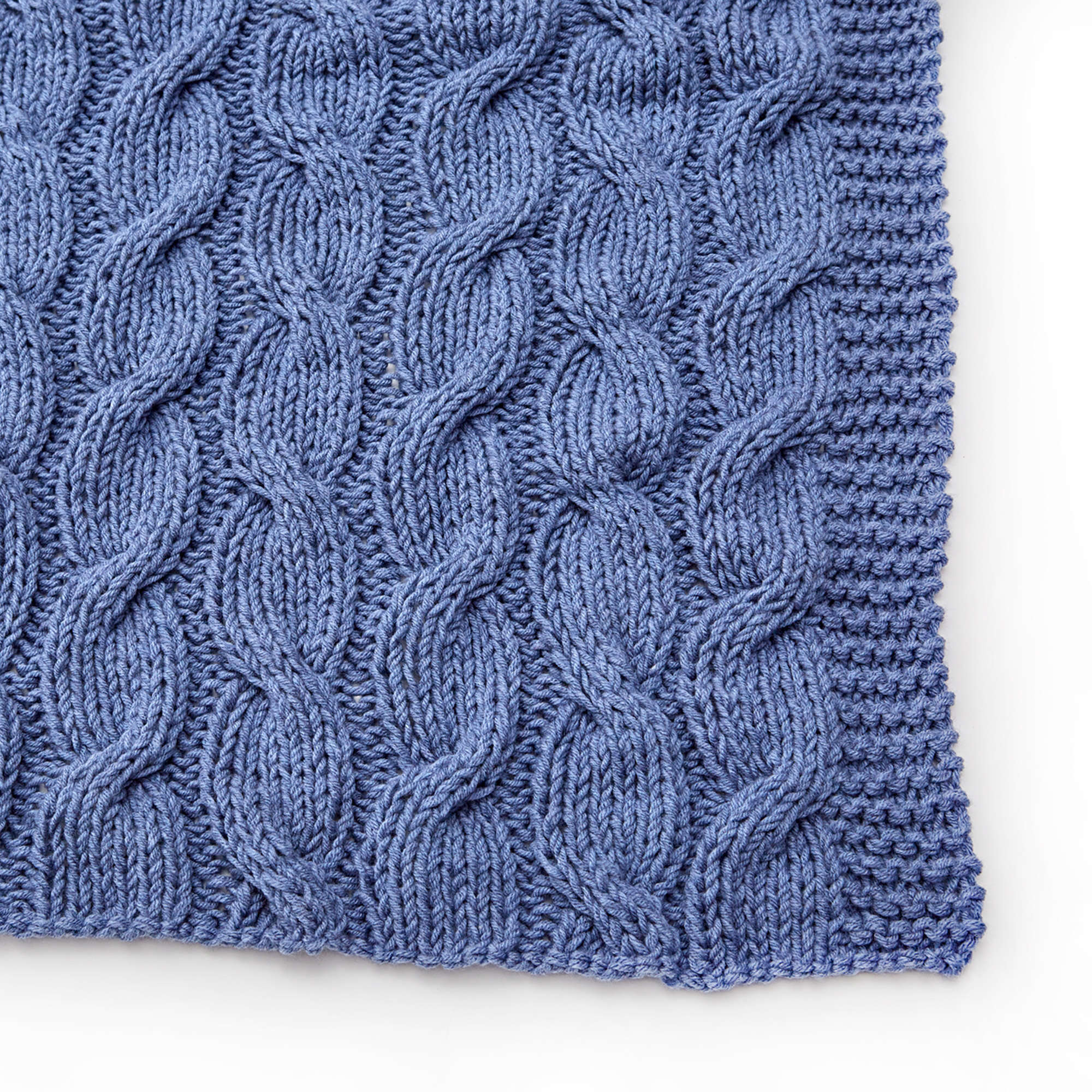 Cable Throw Knitting Pattern