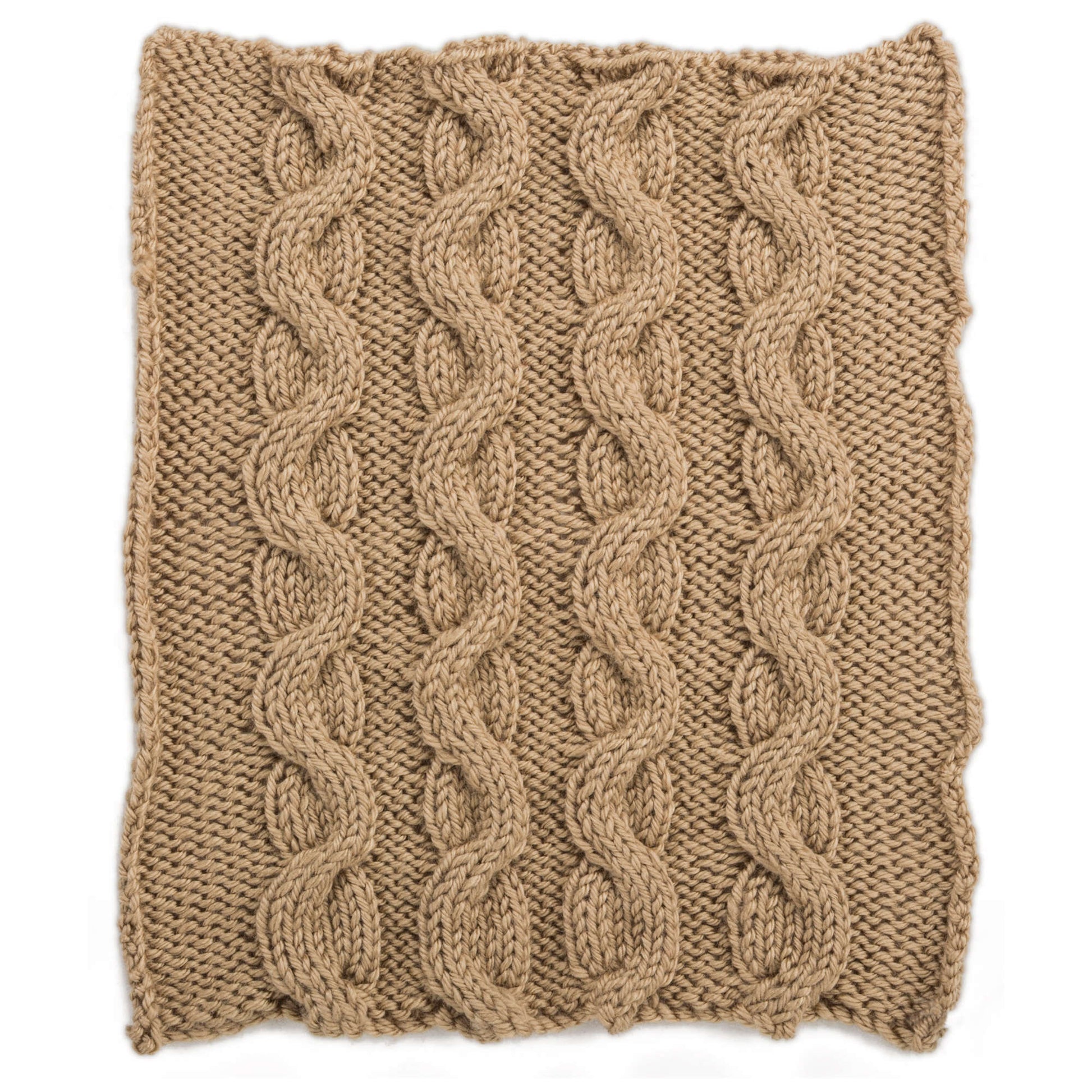 Free Red Heart Your Cables Afghan Knitting Pattern | Yarnspirations