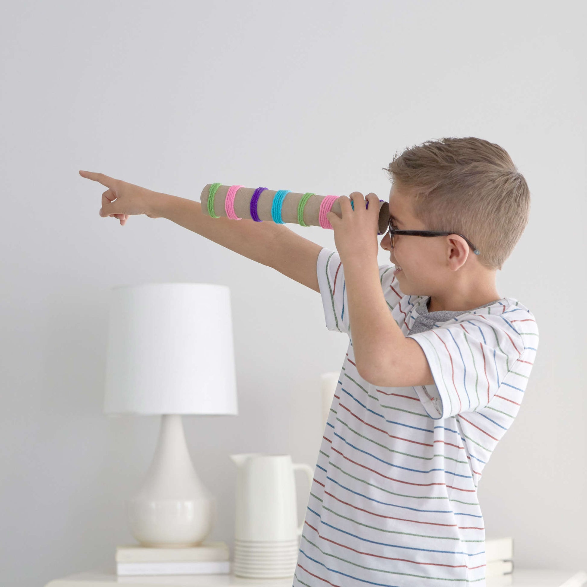 Red Heart I Spy Spotter Telescope | Yarnspirations