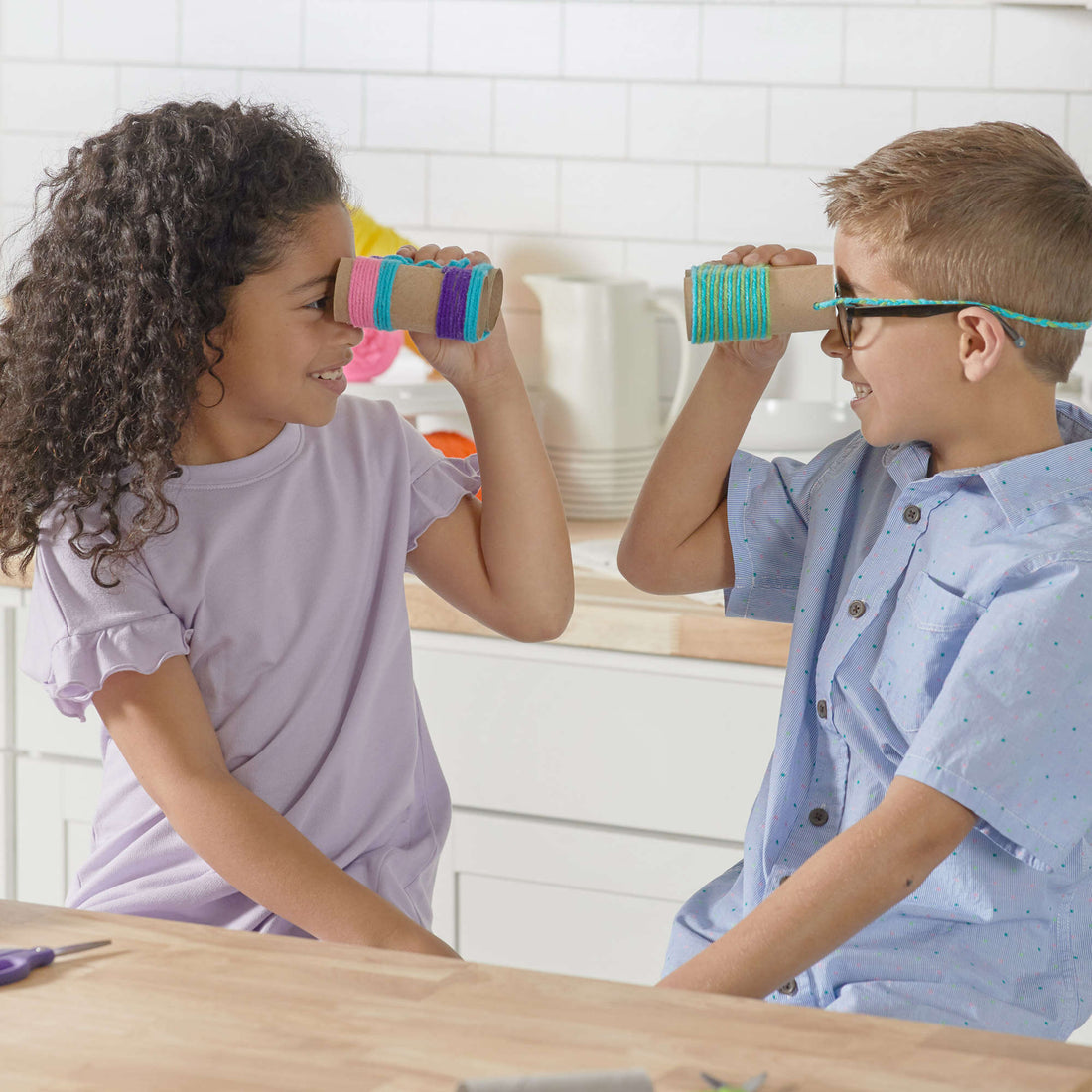 Red Heart I Spy Spotter Binoculars | Yarnspirations