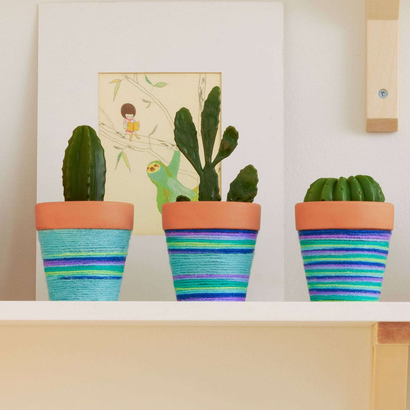 Red Heart Crafty Flower Pots | Yarnspirations