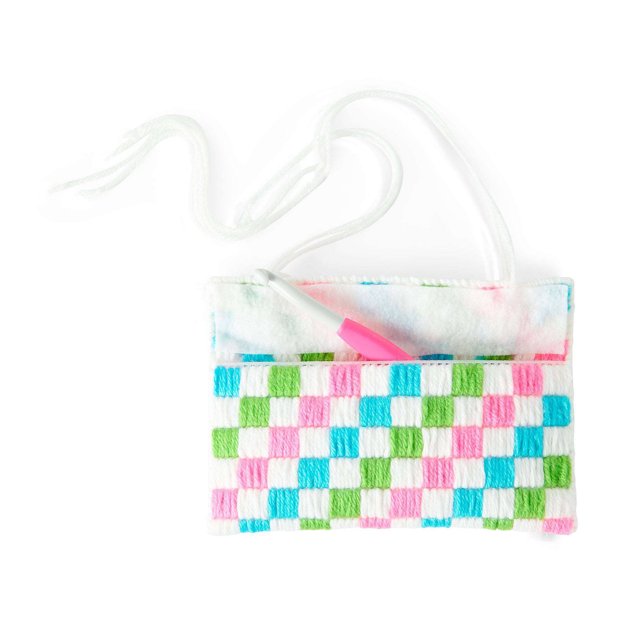 Free Easy Red Heart Plastic Canvas Notions Case Craft Pattern ...