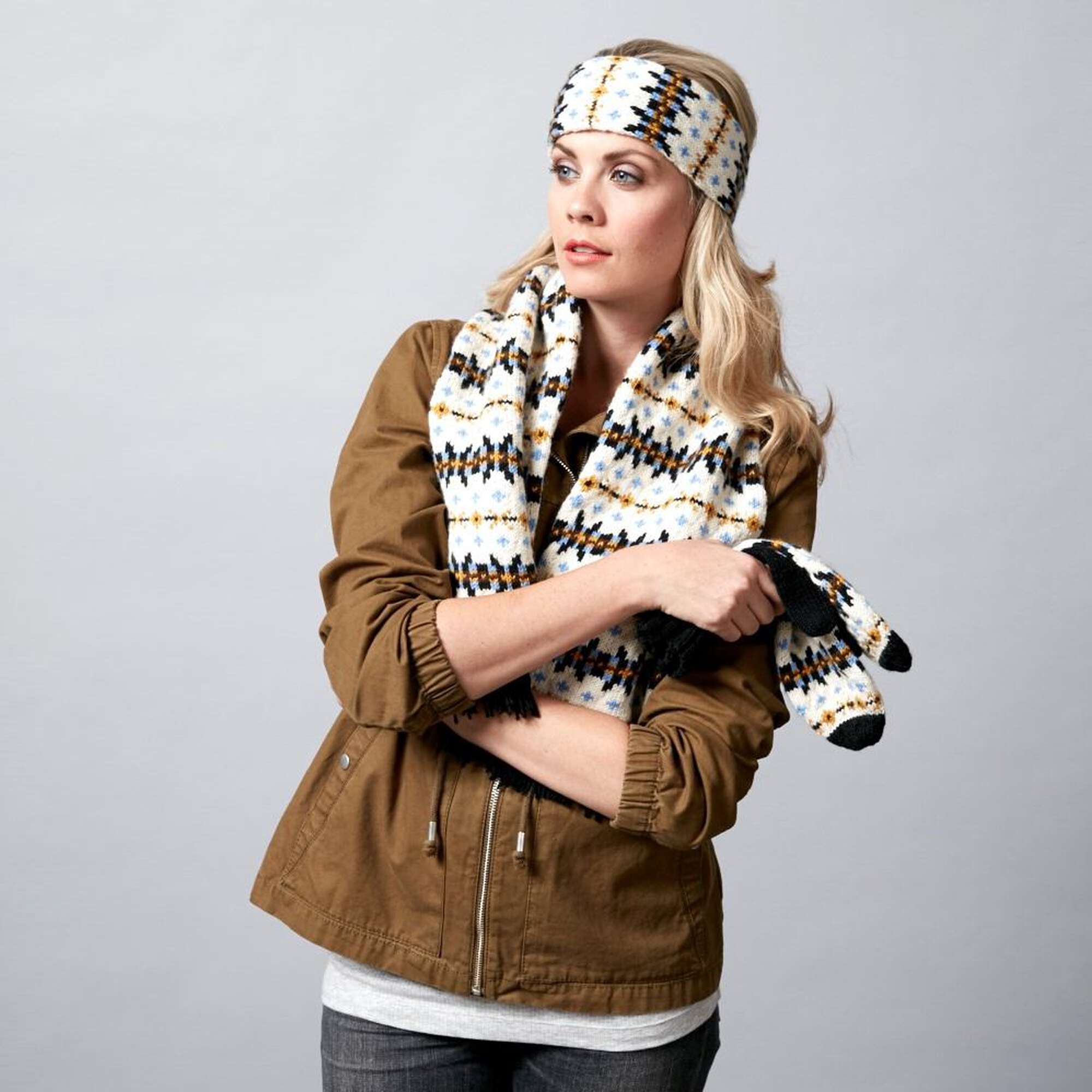 Free Sugar Bush Fair Isle & Stripped Outdoor Set Knitting Pattern ...