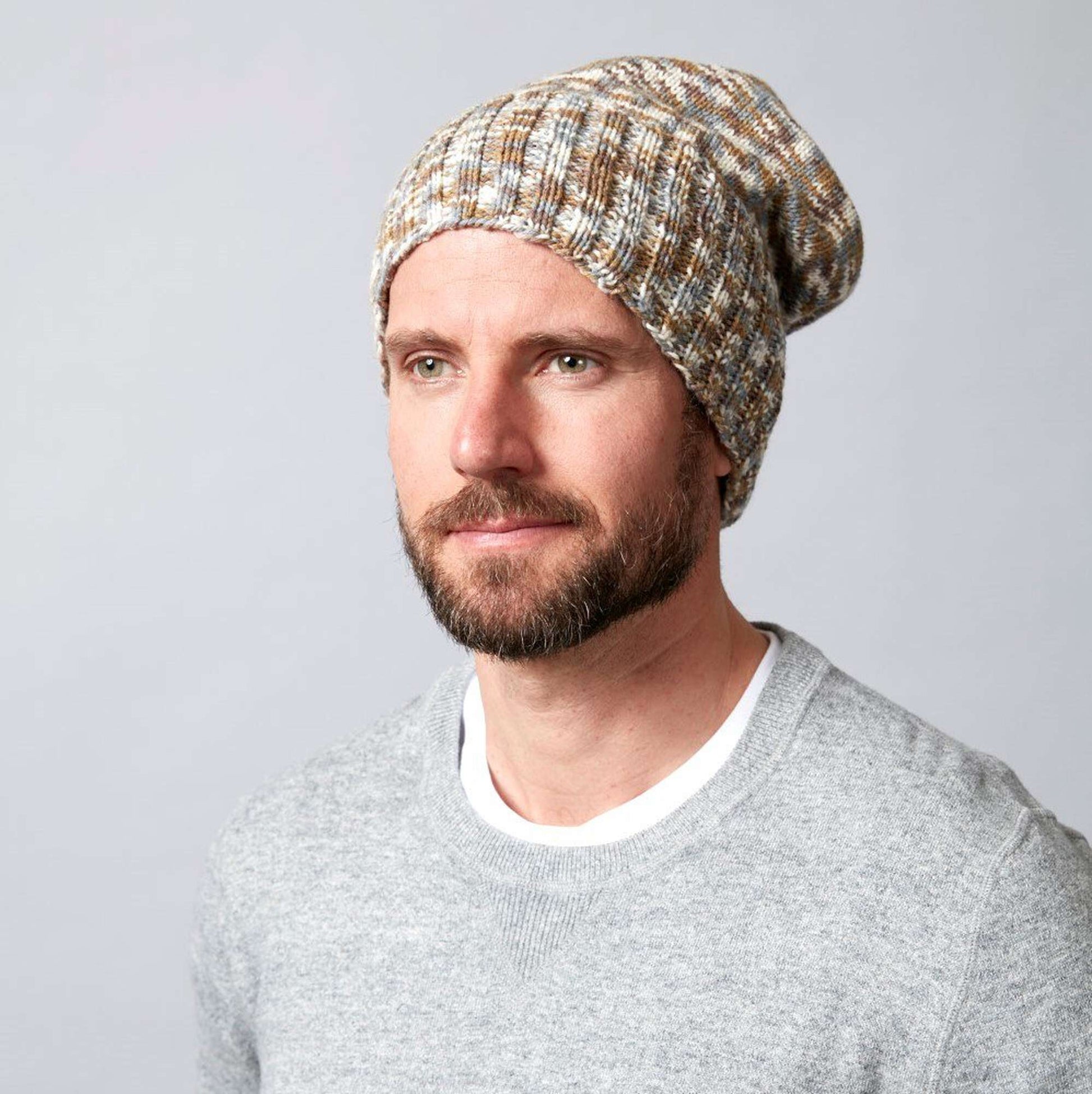 Free Easy Sugar Bush Fire & Ice Slouchy Hat Knitting Pattern ...