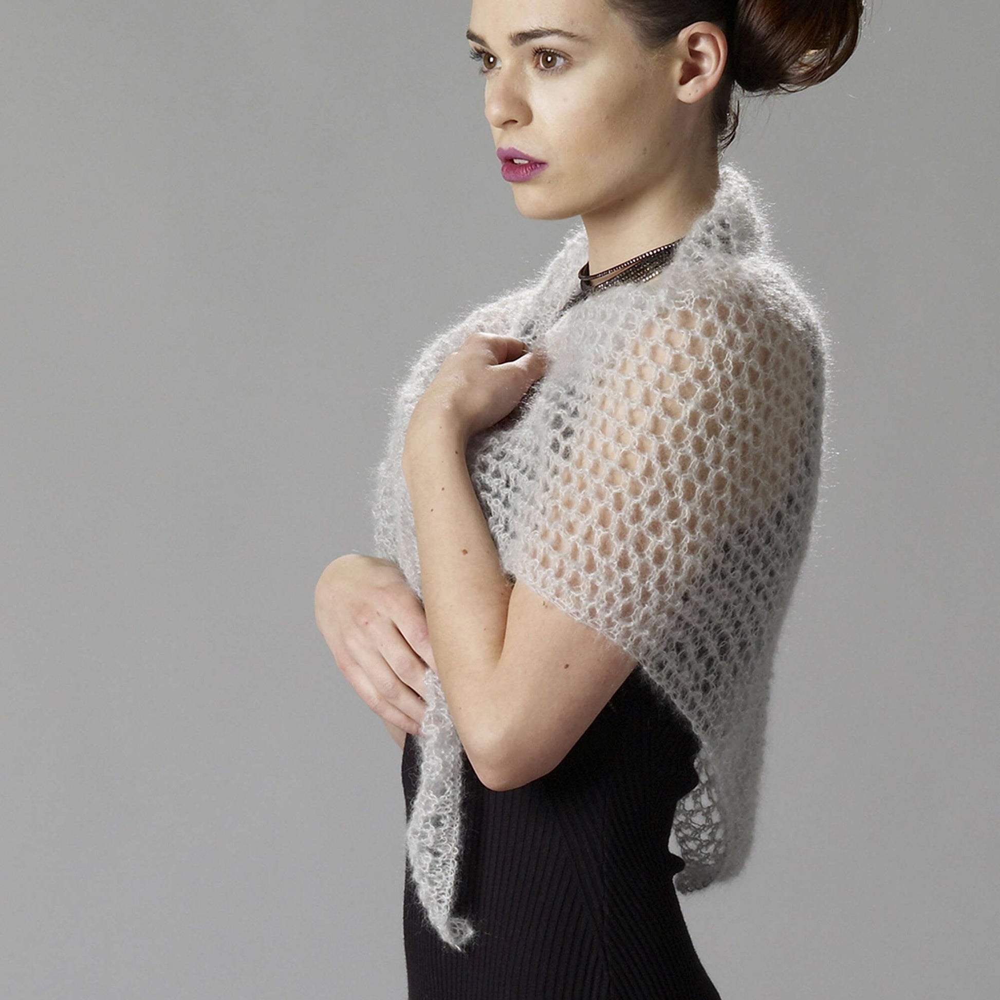 Free Sugar Bush Showery Shawl Knitting Pattern | Yarnspirations