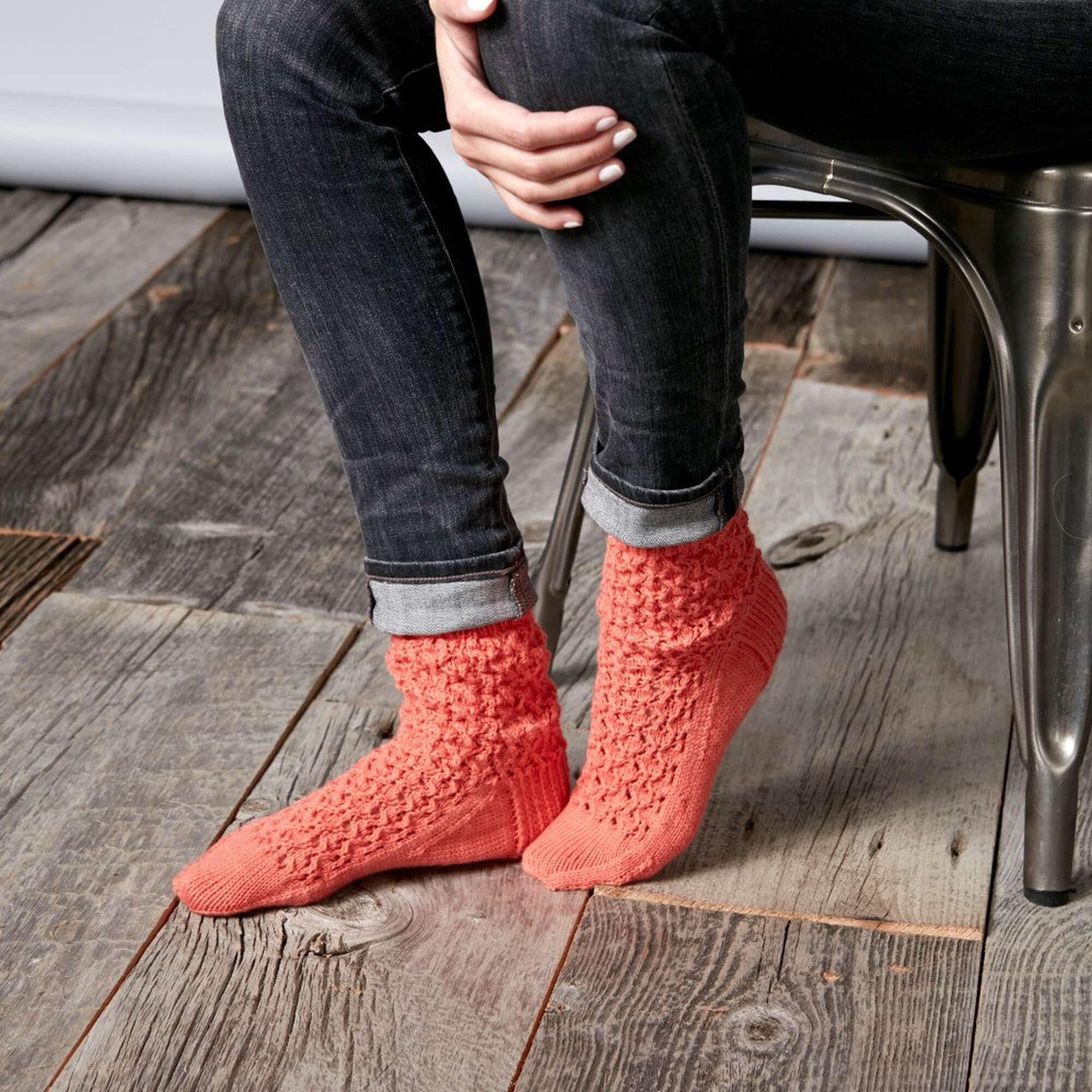 Free Sugar Bush Posh Socks Knitting Pattern | Yarnspirations