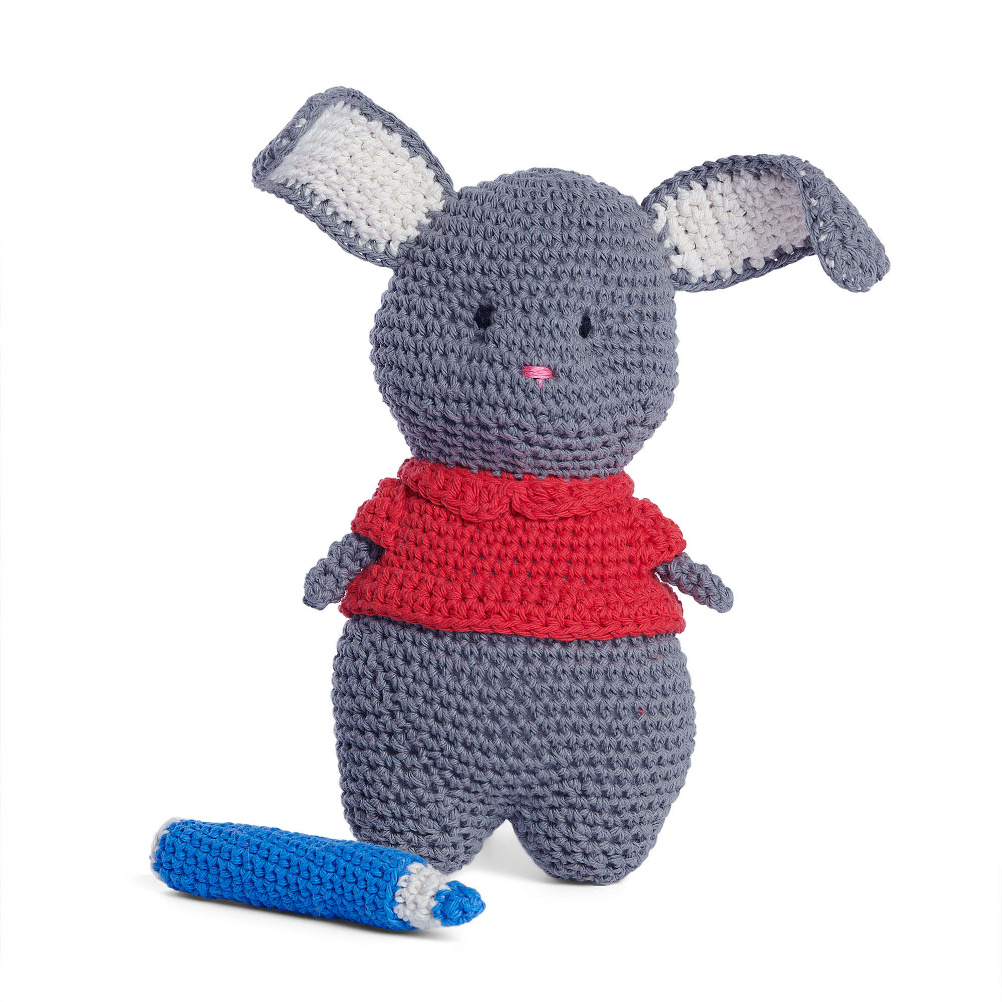 Free Lily Ronnie the Rabbit Toy Crochet Pattern | Yarnspirations