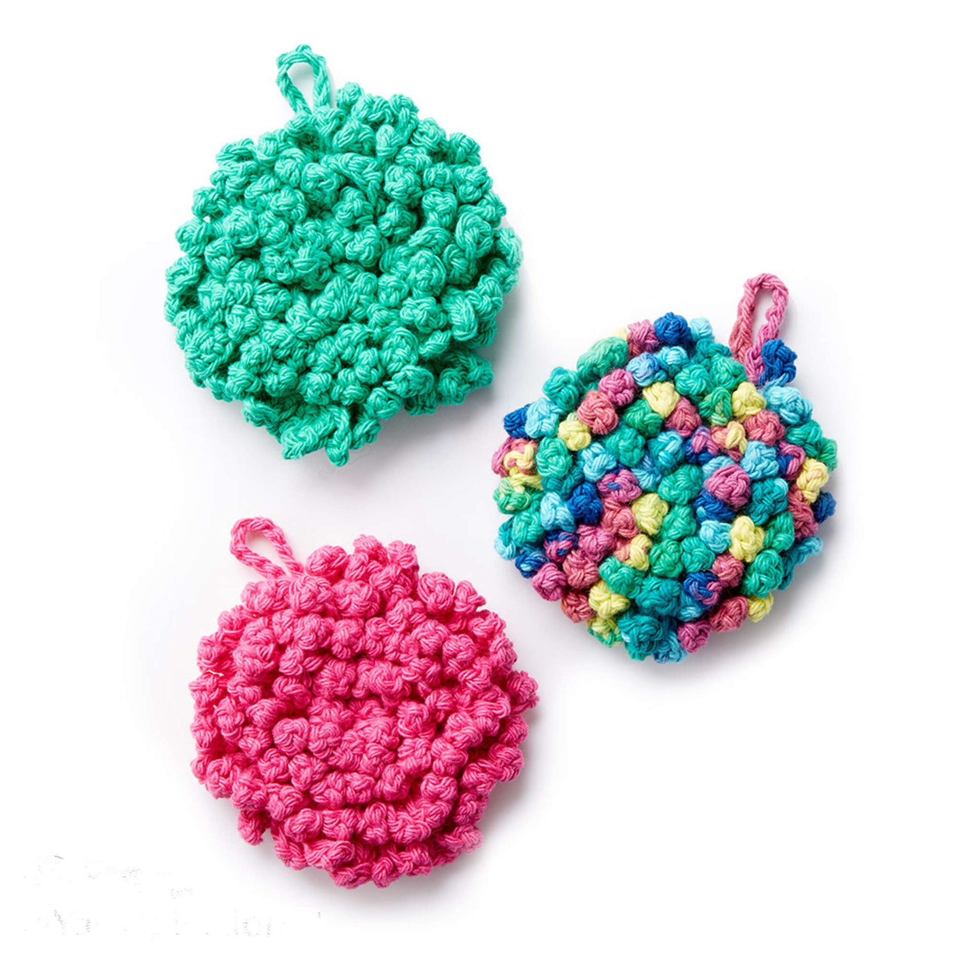 Free Easy Lily Sugar'n Cream Nubby Scrubber Crochet Pattern ...