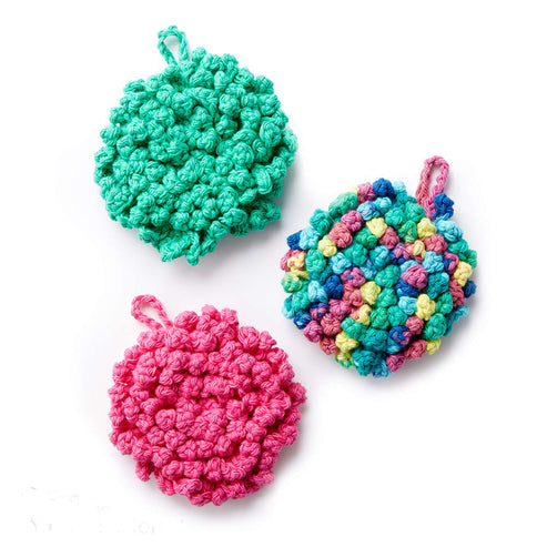 Lily Sugar'n Cream Nubby Crochet Scrubber | Yarnspirations