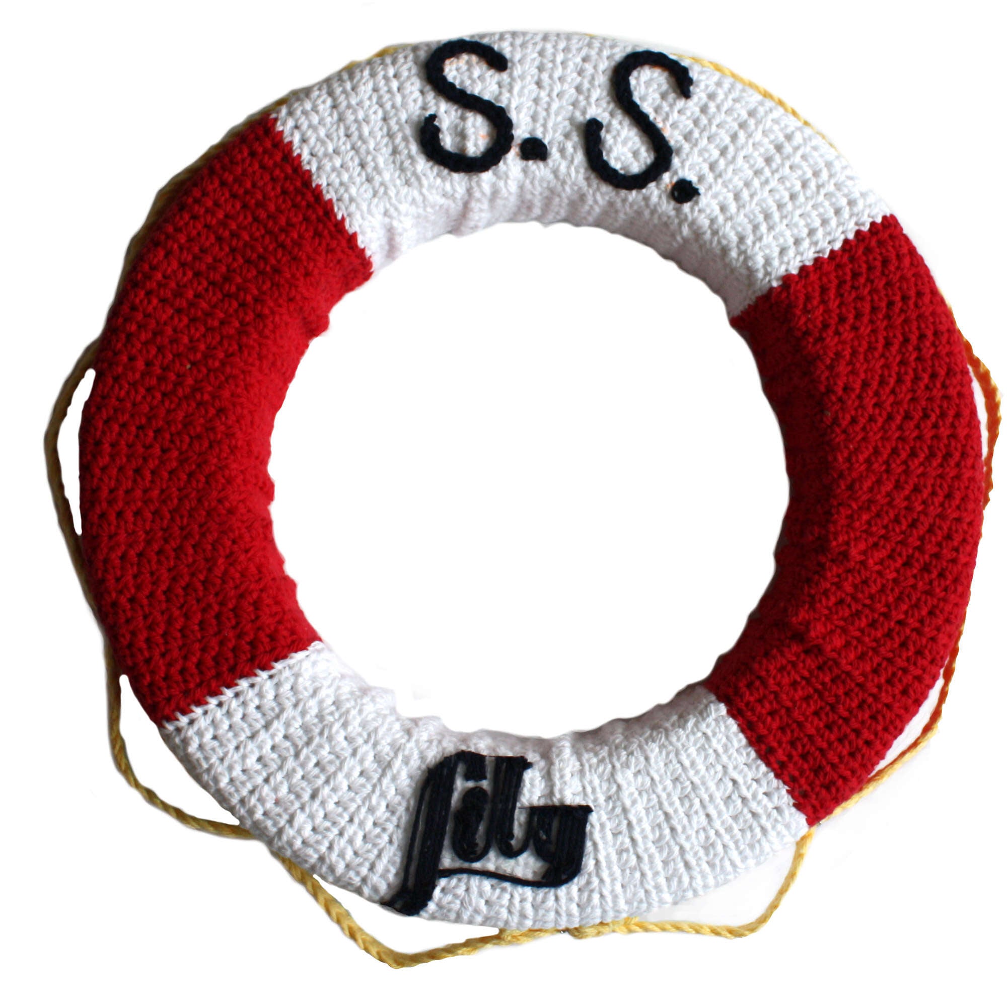 Free Easy Lily Sugar'n Cream Life Ring Crochet Pattern | Yarnspirations