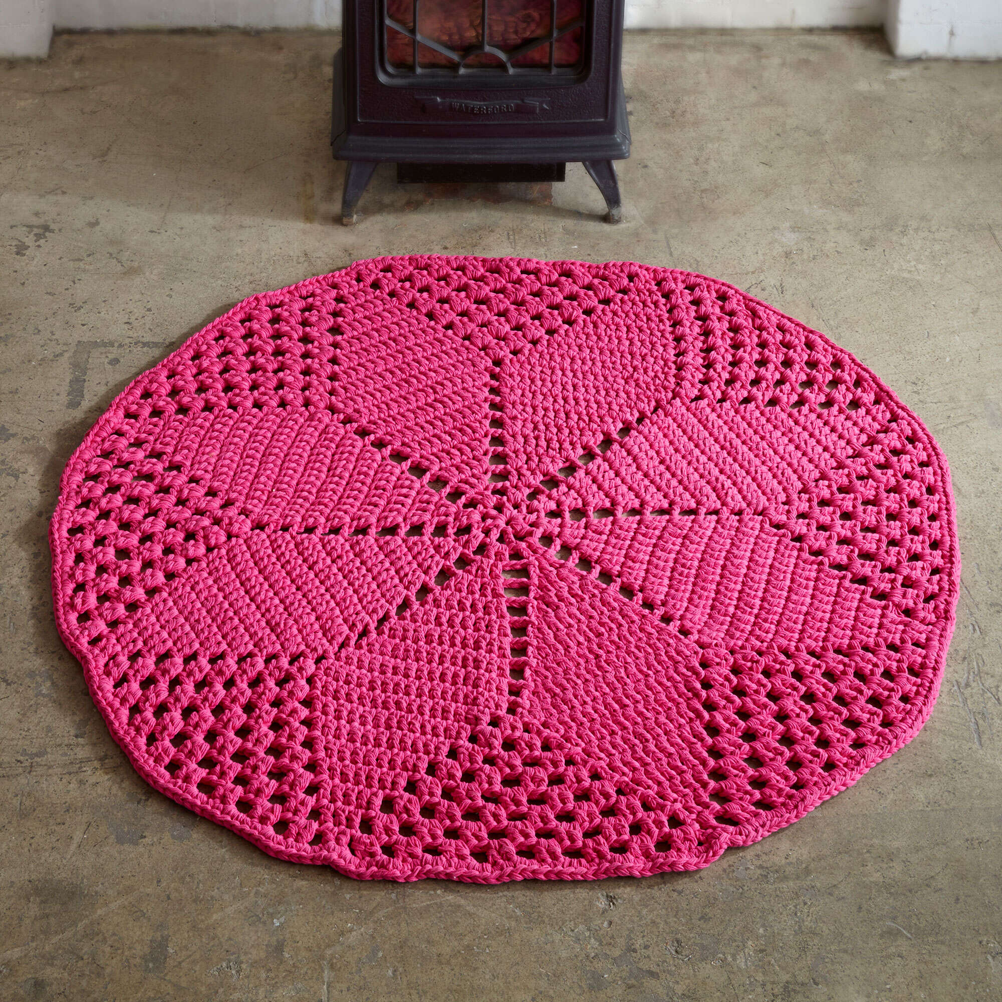 Free Easy Lily Sugar'n Cream Diamond Daisy Rug Crochet Pattern ...
