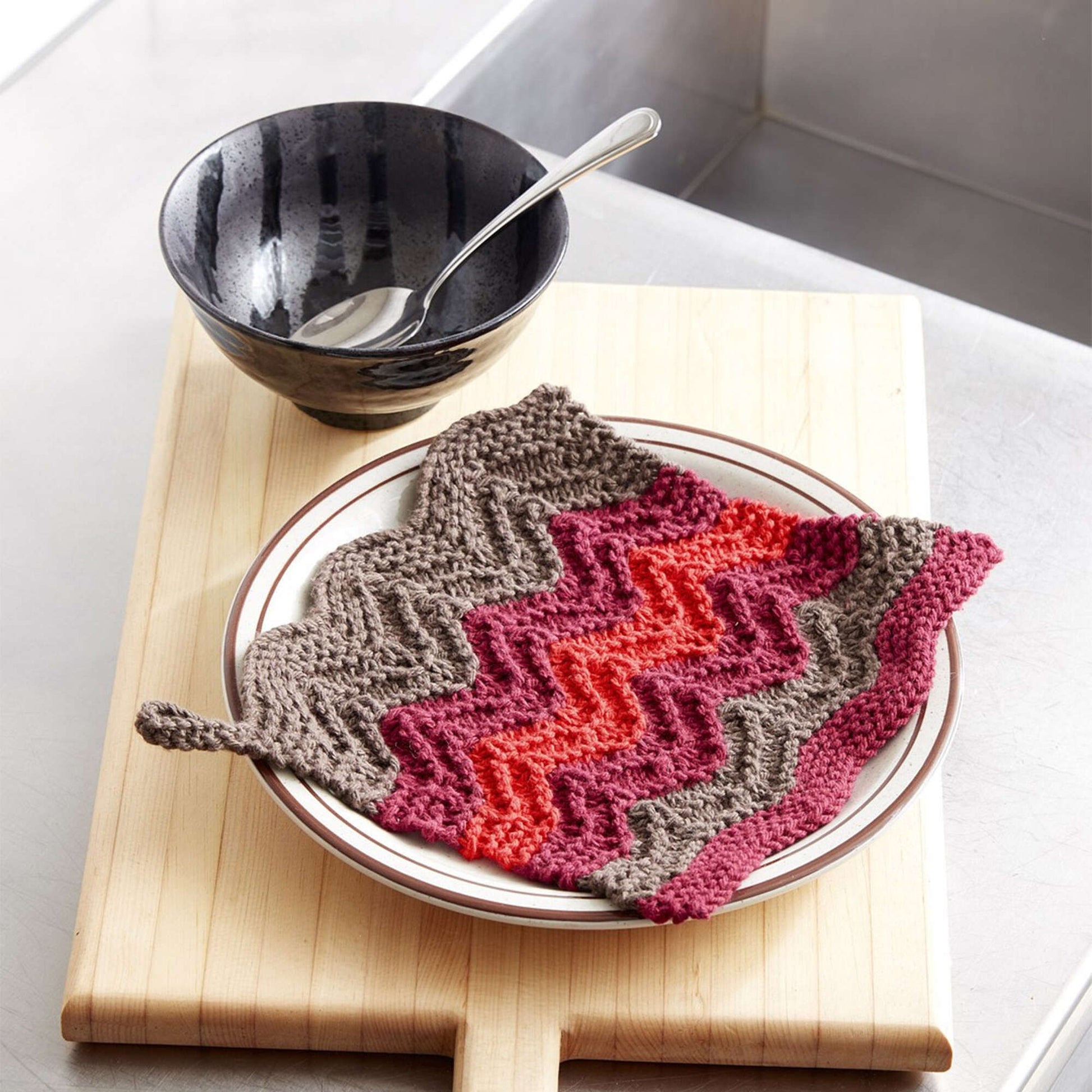 Free Easy Lily Sugar'n Cream Changing Colours Dishcloth Knitting ...