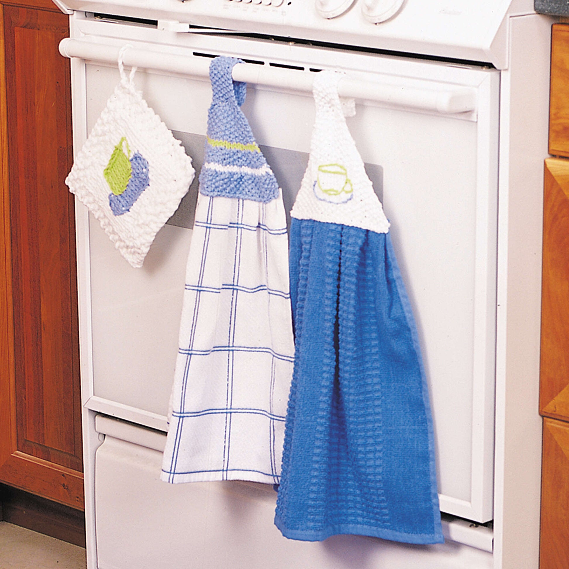 Free Easy Lily Sugar'n Cream Towel Toppers Knitting Pattern ...