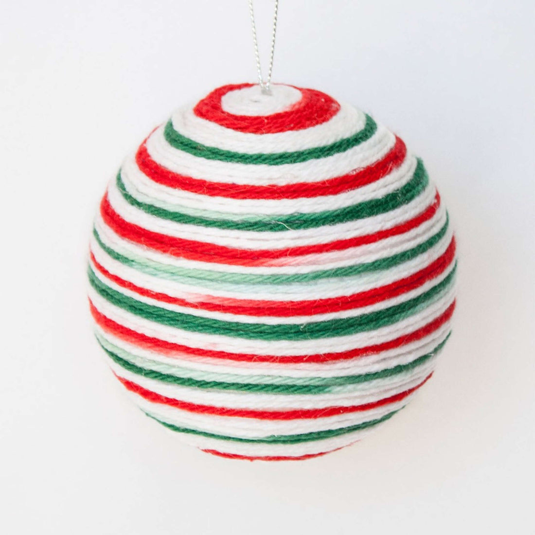 Free Beginner Lily Sugar'n Cream Wrapped Tree Ornaments Craft Pattern ...